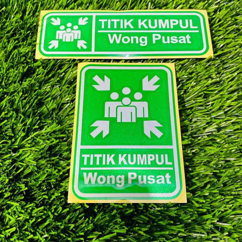 Jual Sticker cutting kata kata titik kumpul wong pusat variasi helm ...