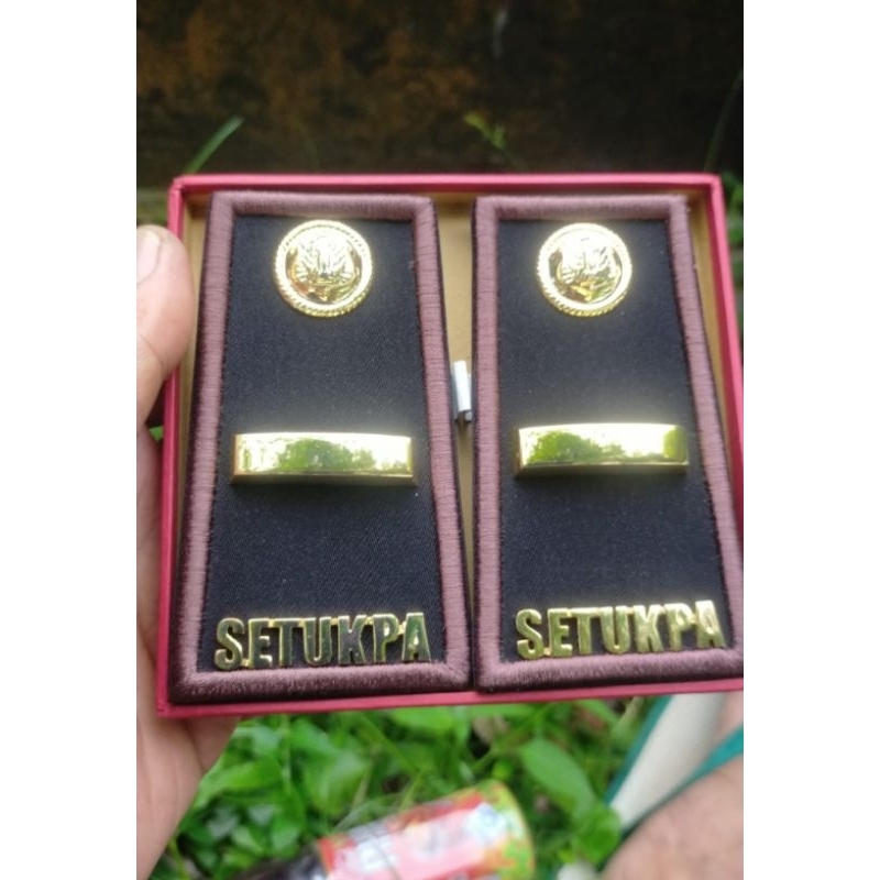 Jual TANDA PANGKAT PDH SETUKPA | Shopee Indonesia