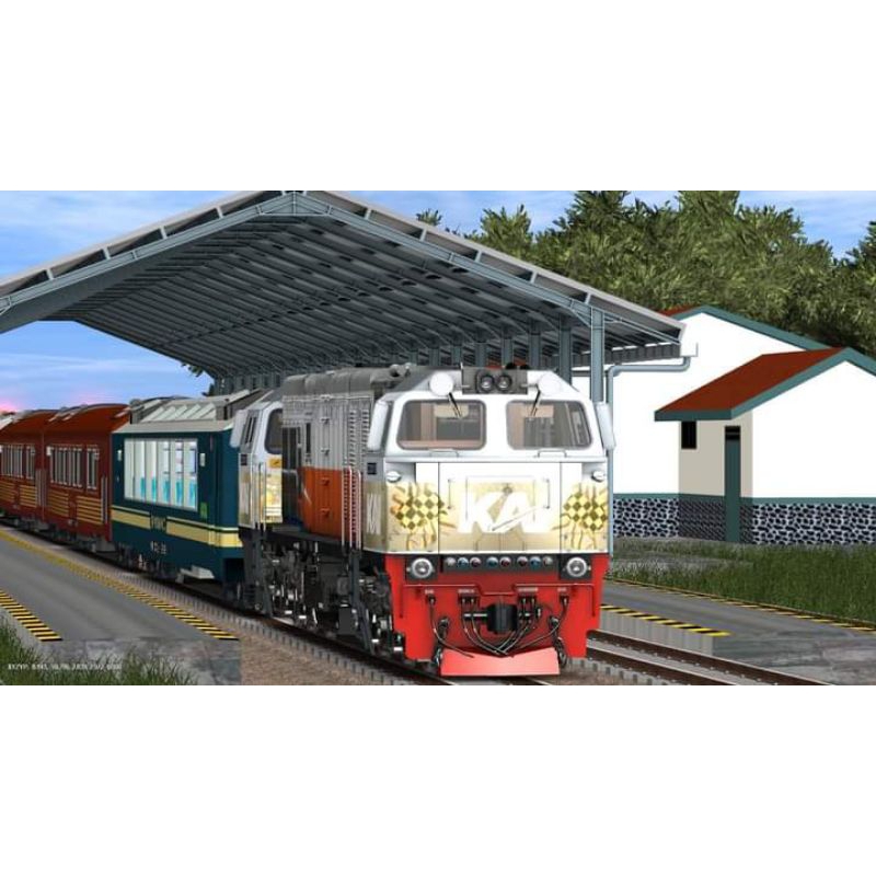 Jual TRAINZ SIMULATOR ANDROID ADD ONS LOKOMOTIF CC 206 | Shopee Indonesia