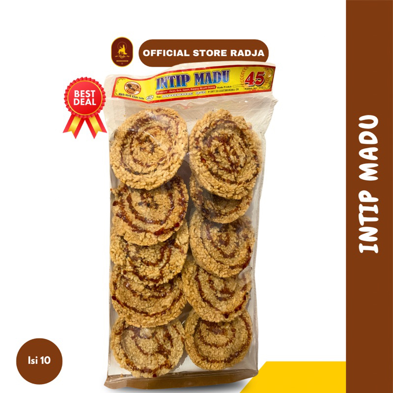 Jual Intip Madu 45 Khas Solo Intip Manis Renyah 280gr Khas Solo ...