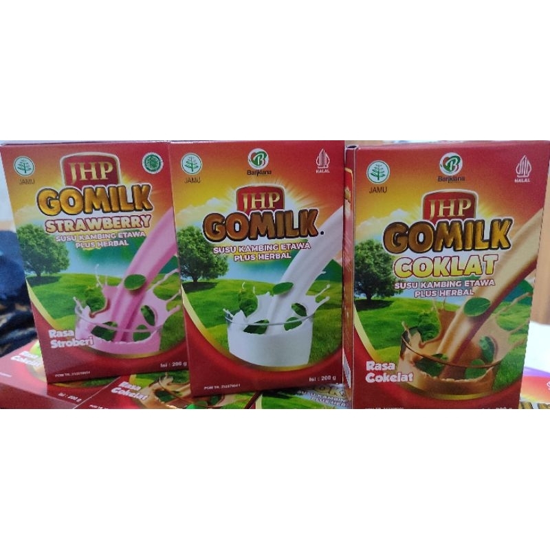 Jual Susu kesehatan Go Milk (Susu Kambing etawa + herbal) | Shopee ...