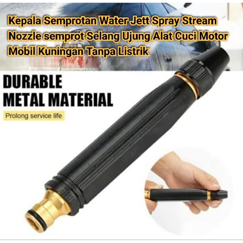 Jual Ujung Alat Cuci Motor Kepala Semprotan Water Jett Spray Stream ...