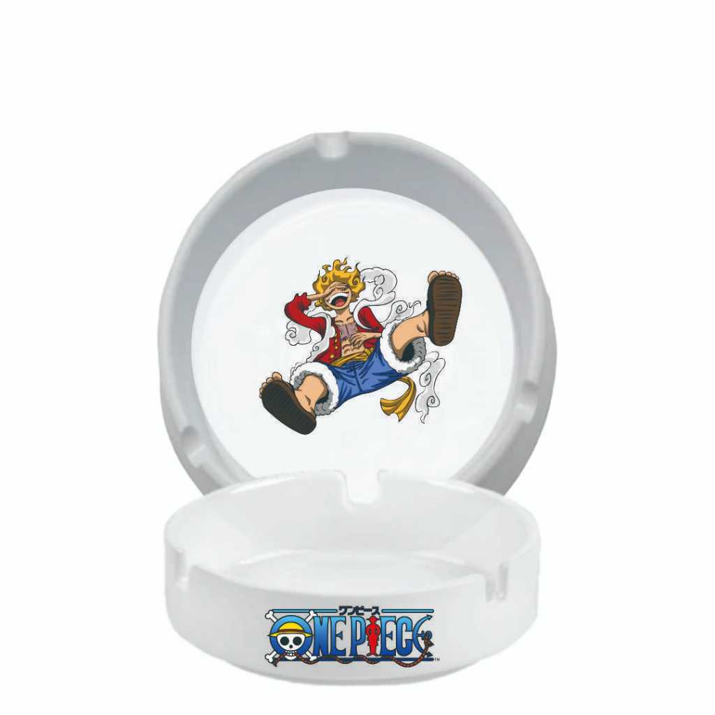Jual asbak rokok melamin gambar anime onepiece custom souvenir grosir ...