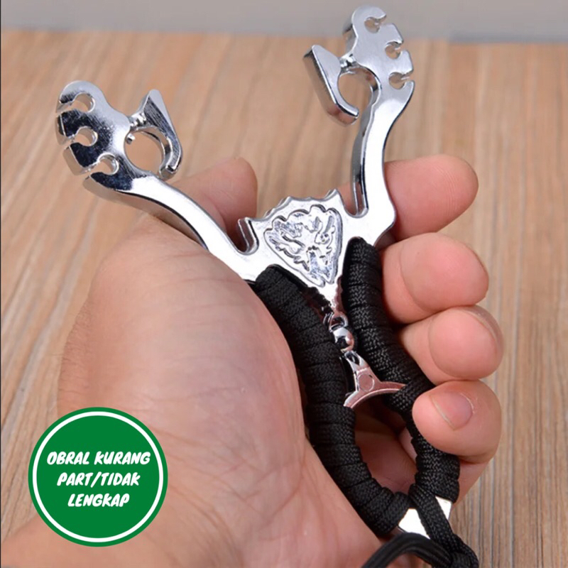 Jual [OBRAL RIJEK] Katapel Stainless Steel - HW-GJ049 | Shopee Indonesia
