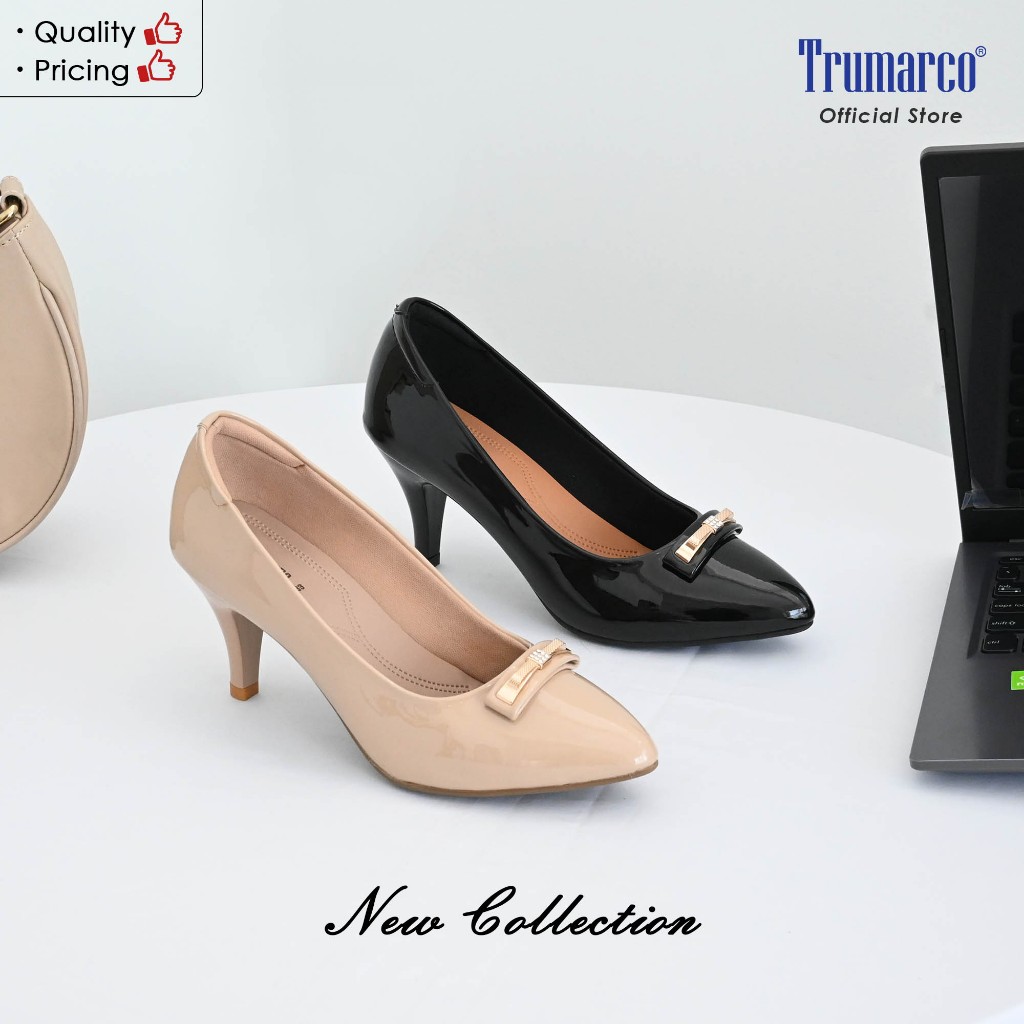 Jual TRUMARCO Sepatu Kerja / Sepatu Heels Wanita [HAK 7 CM] TIS-L 701 ...
