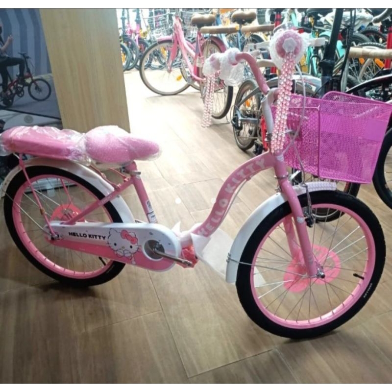 Jual SEPEDA ANAK MINI ELEMENT HELLO KITTY 20 INCH | Shopee Indonesia
