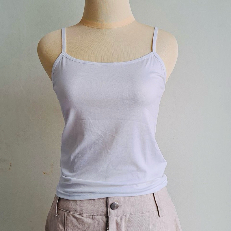 Jual Tangtop polos tali kecil | Shopee Indonesia