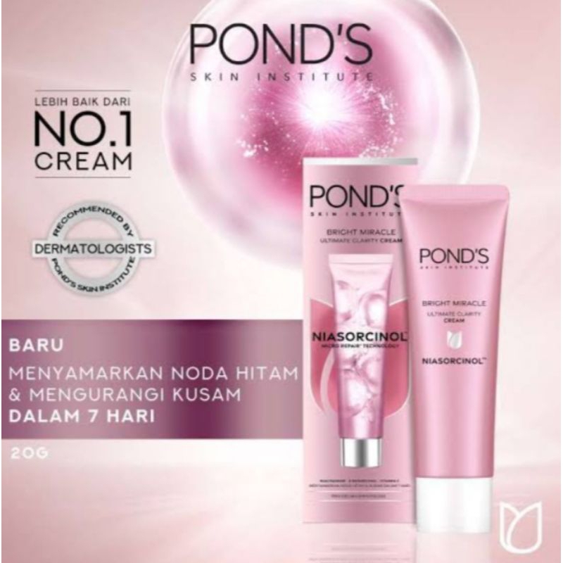 Jual ponds bright mir FM cream 20g | Shopee Indonesia