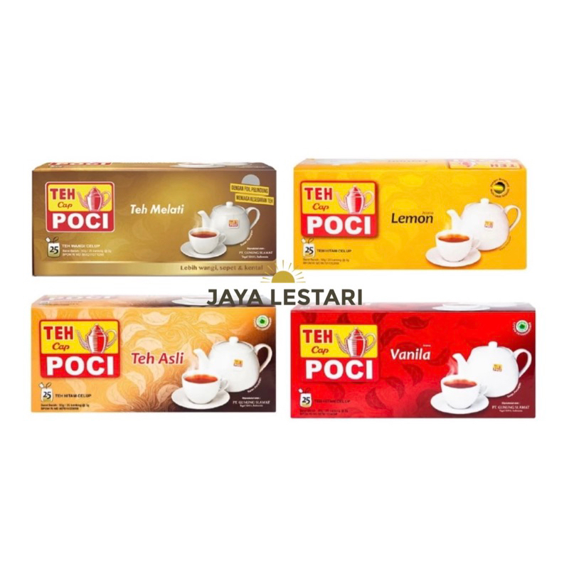 Jual Teh Cap Poci (50g) (3 Varian Rasa) | Shopee Indonesia