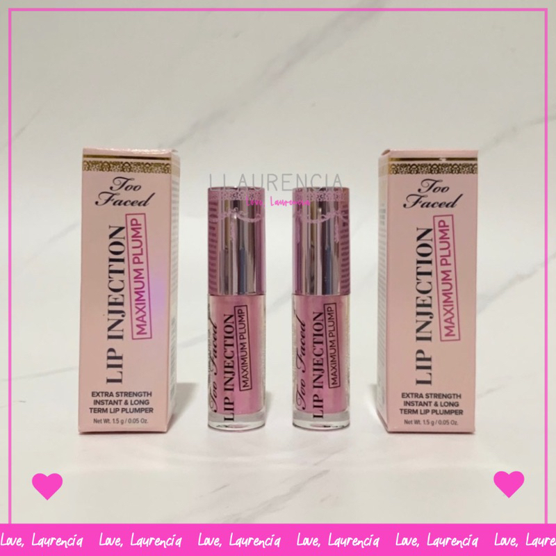 Jual Too Faced Lip Injection Maximum Plump Extra Strength Hydrating Lip ...