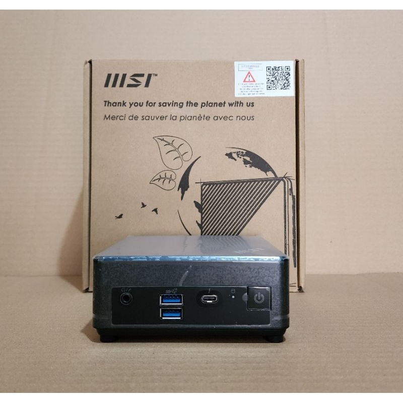 Jual Pc Mini Msi Cubi 5 Core i7 1255U Ram 16Gb Ssd 256Gb Nvme Hdd 1Tb ...