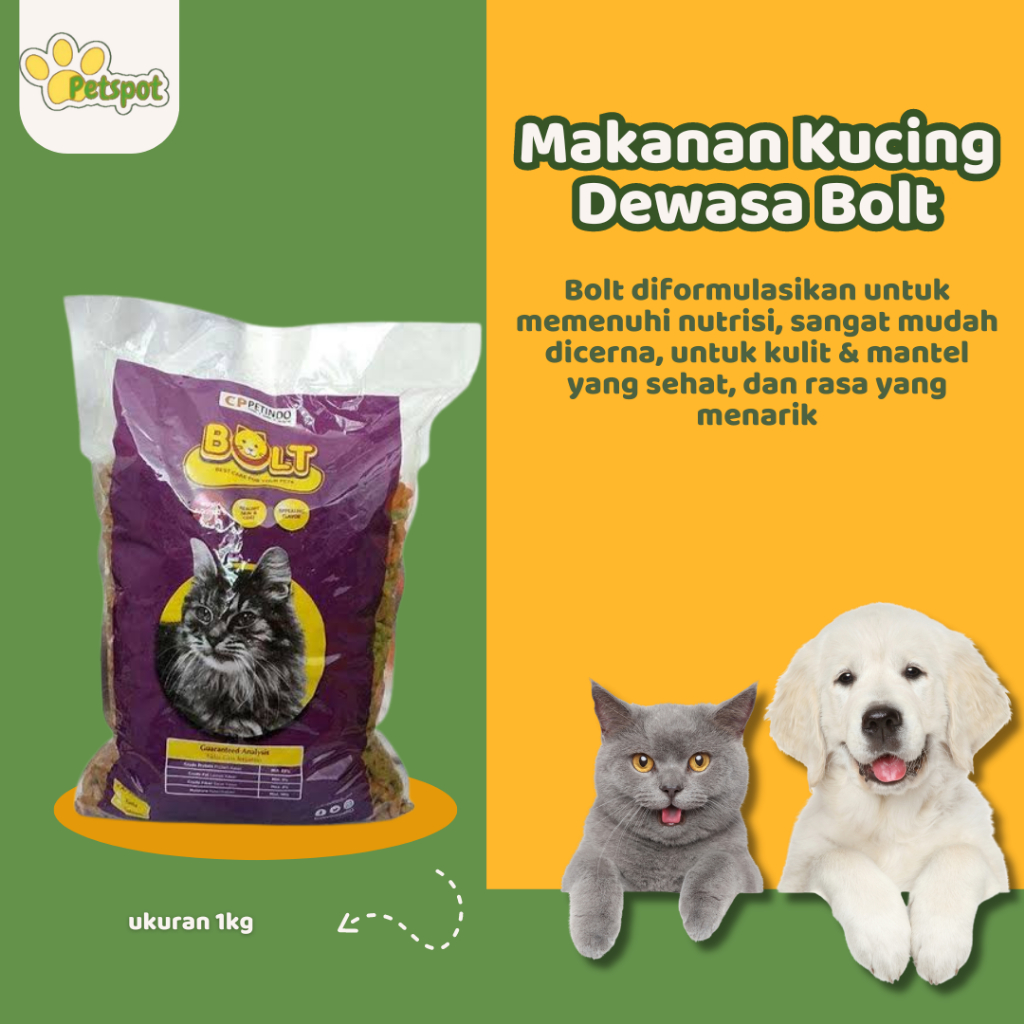 Jual Bolt Tuna Fish Cat Food 1kg | Shopee Indonesia