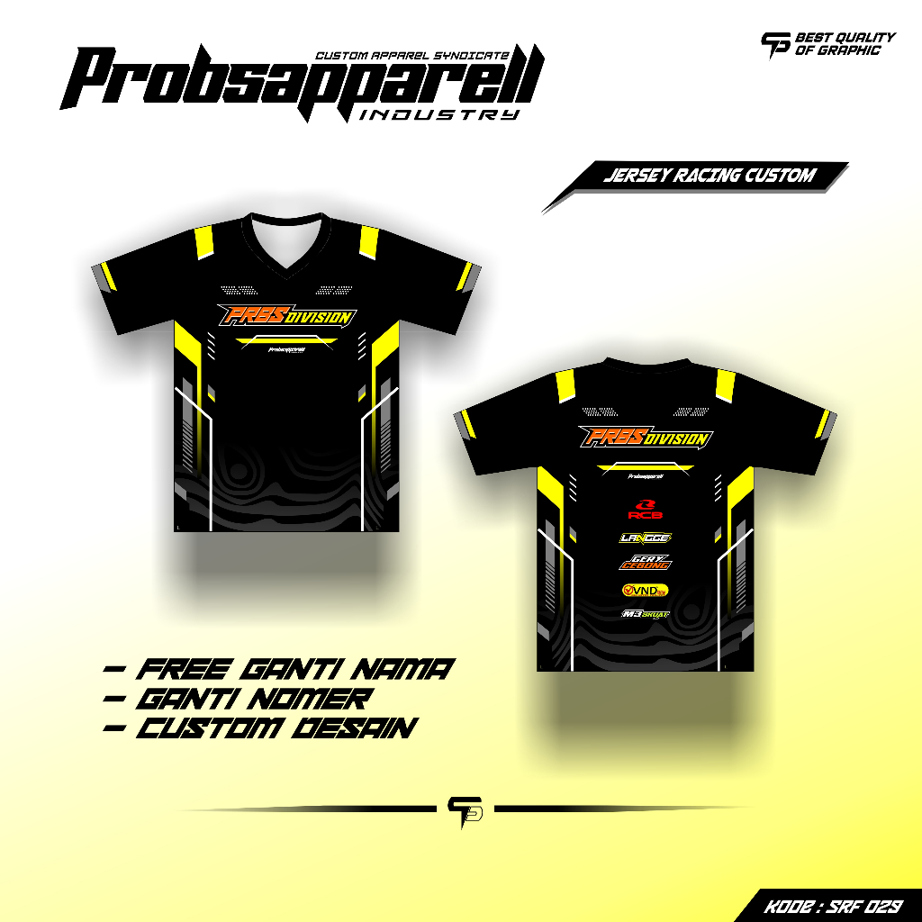 Jual Kaos baju jersey model racing custom satuan/lusinan full printing ...
