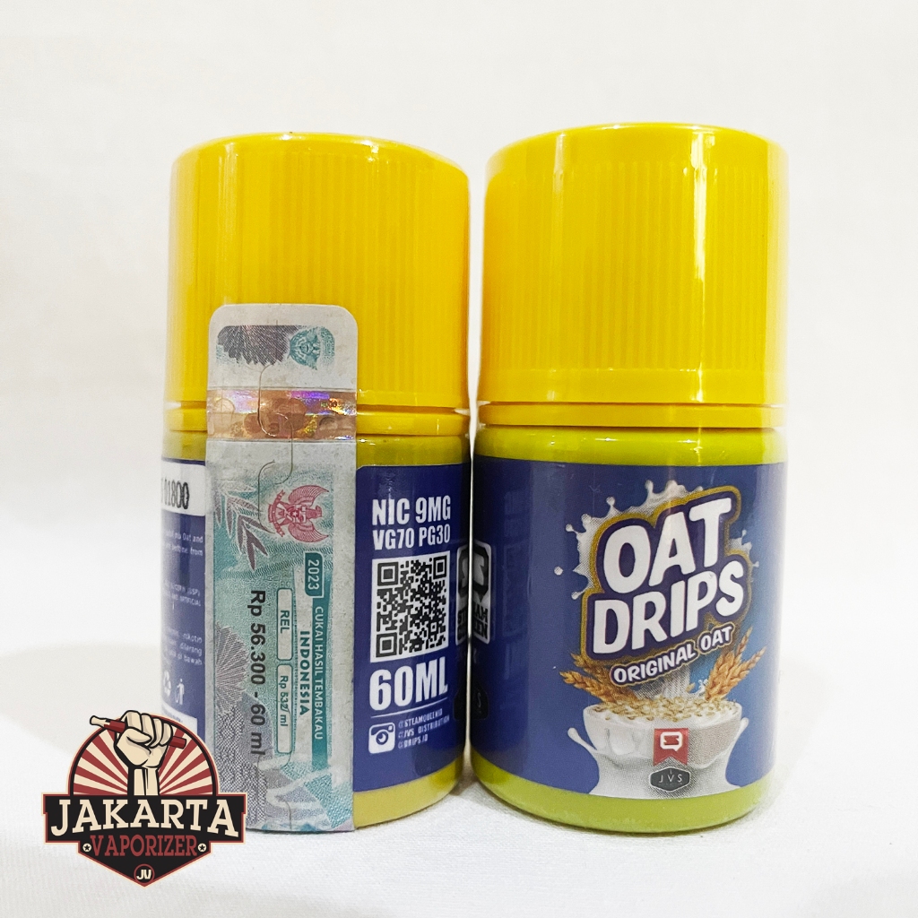 Jual OAT DRIPS V1 OAT CEREAL MILK 60ML 3MG 6MG 9MG BY JVS X STEAMQUEEN ...