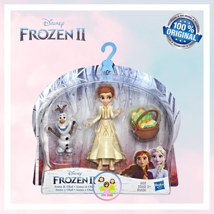 Jual Disney Frozen 2 Doll Anna dan Olaf Mini Figure Picnic Basket ...