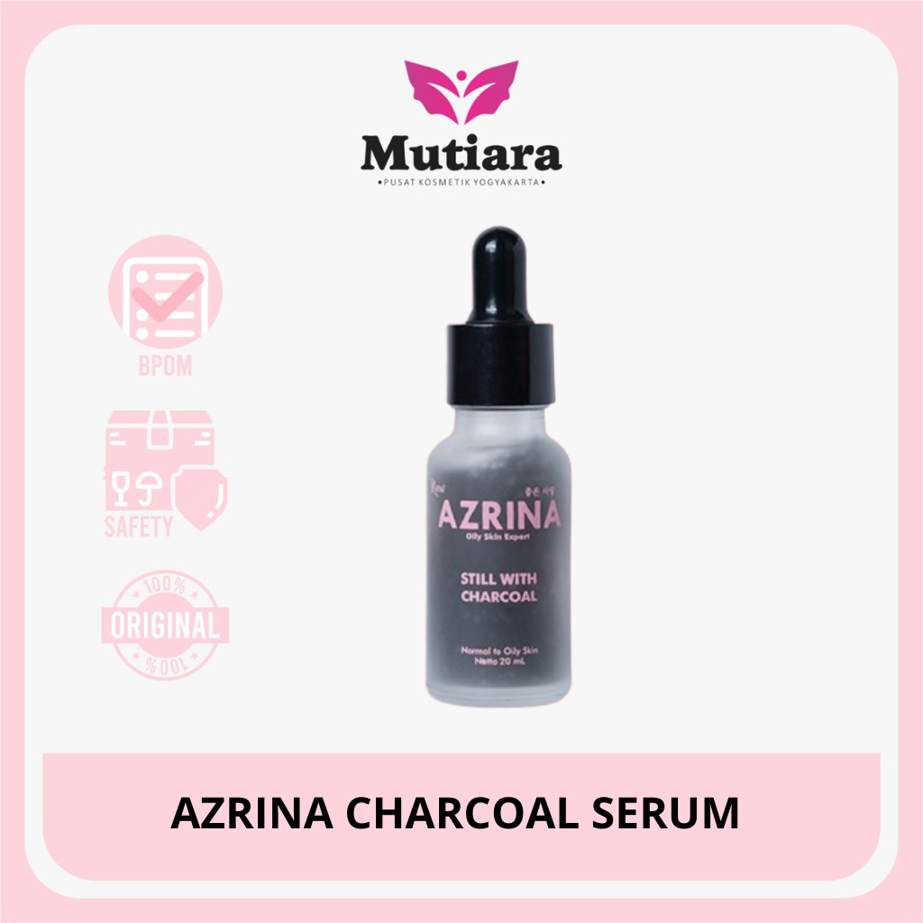 Jual AZRINA STILL WITH CHARCOAL SERUM 20ML | Shopee Indonesia