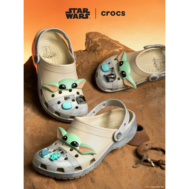 Jual Crocs🇰🇷| Star Wars x Crocs Classic Clog Grogu | Shopee Indonesia