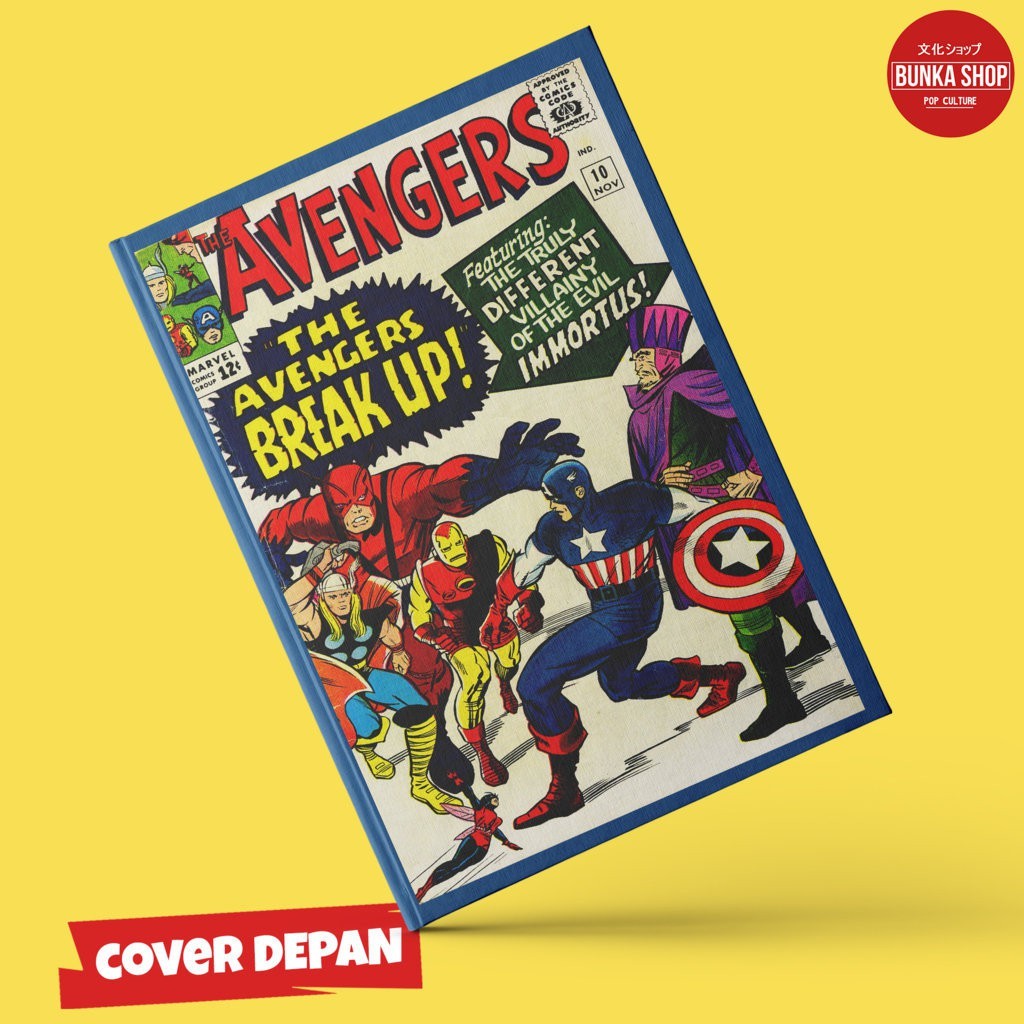 Jual Pocket Note Marvel Avengers D Hardcover A6 Buku Tulis Catatan ...