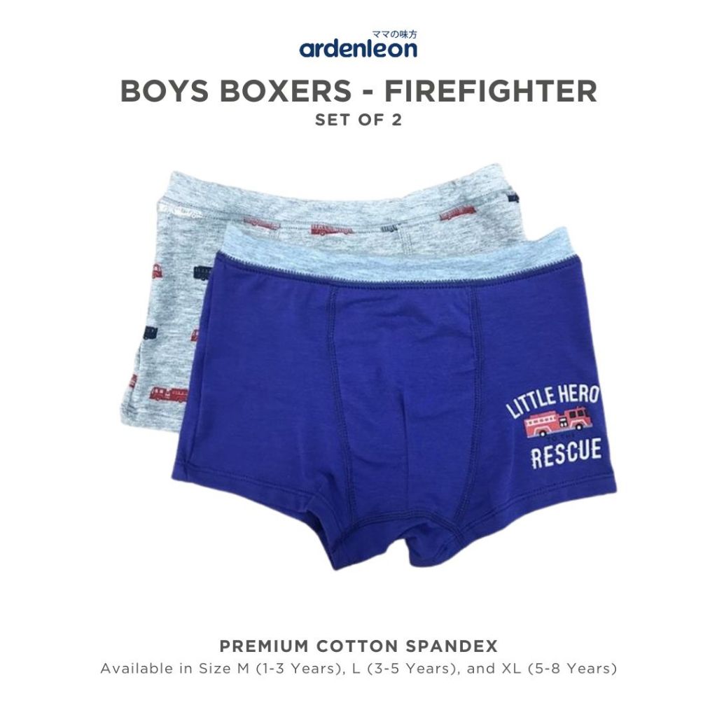 Jual ARDENLEON Celana Dalam Anak Laki Laki Boys Boxers Firefighter (2 ...