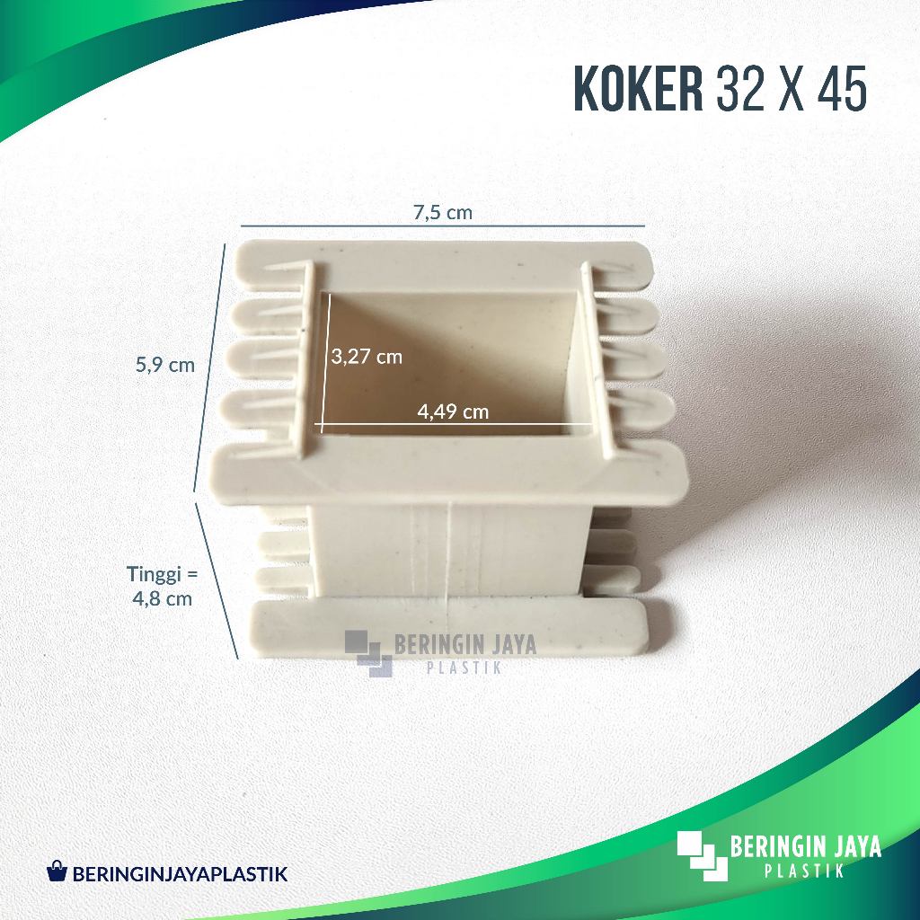 Jual Koker Trafo Kotak 32x45 / Bobin Bobbin Dudukan Besi Plat Keren ...