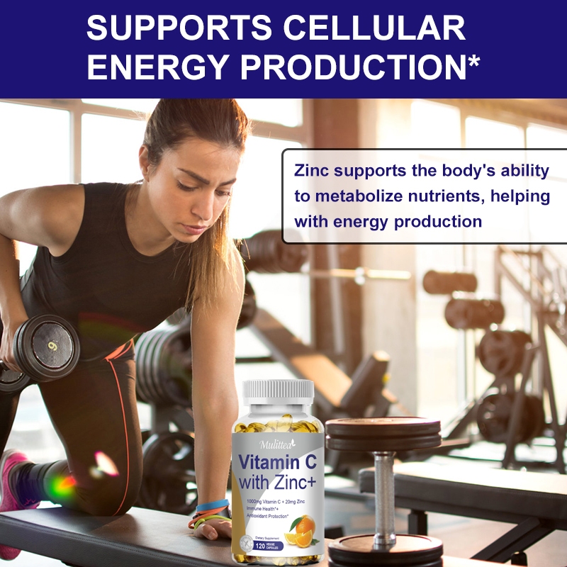 Jual Mulittea Vitamin C With Zinc Vitamin C 1000mg And Zinc 20mg for ...