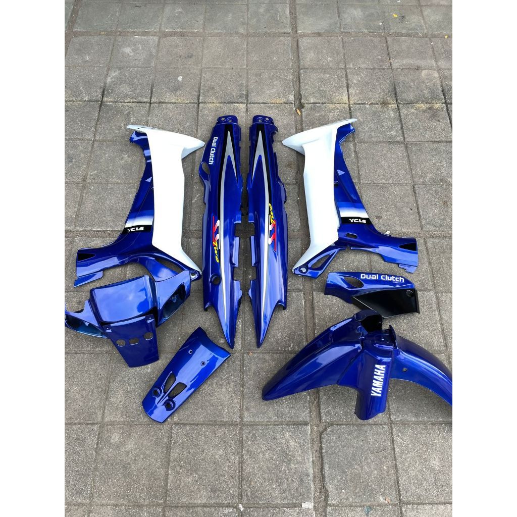 Jual BODY SET COVER BODY FULL SET YAMAHA FIZ R F1Z R MODEL SS TWO WARNA ...