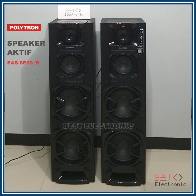 Jual SPEAKER AKTIF POLYTRON PAS 8E20 PAS8E20 8E20 BLUETOOTH | Shopee ...
