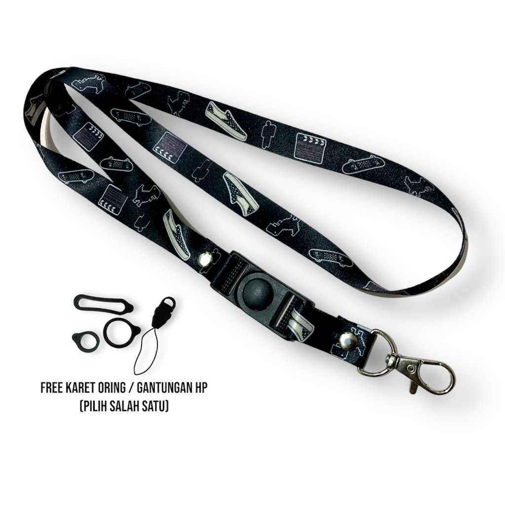 Jual The Original Aesthetic Lanyard Tali Lanyard Gantungan HP handphone ...