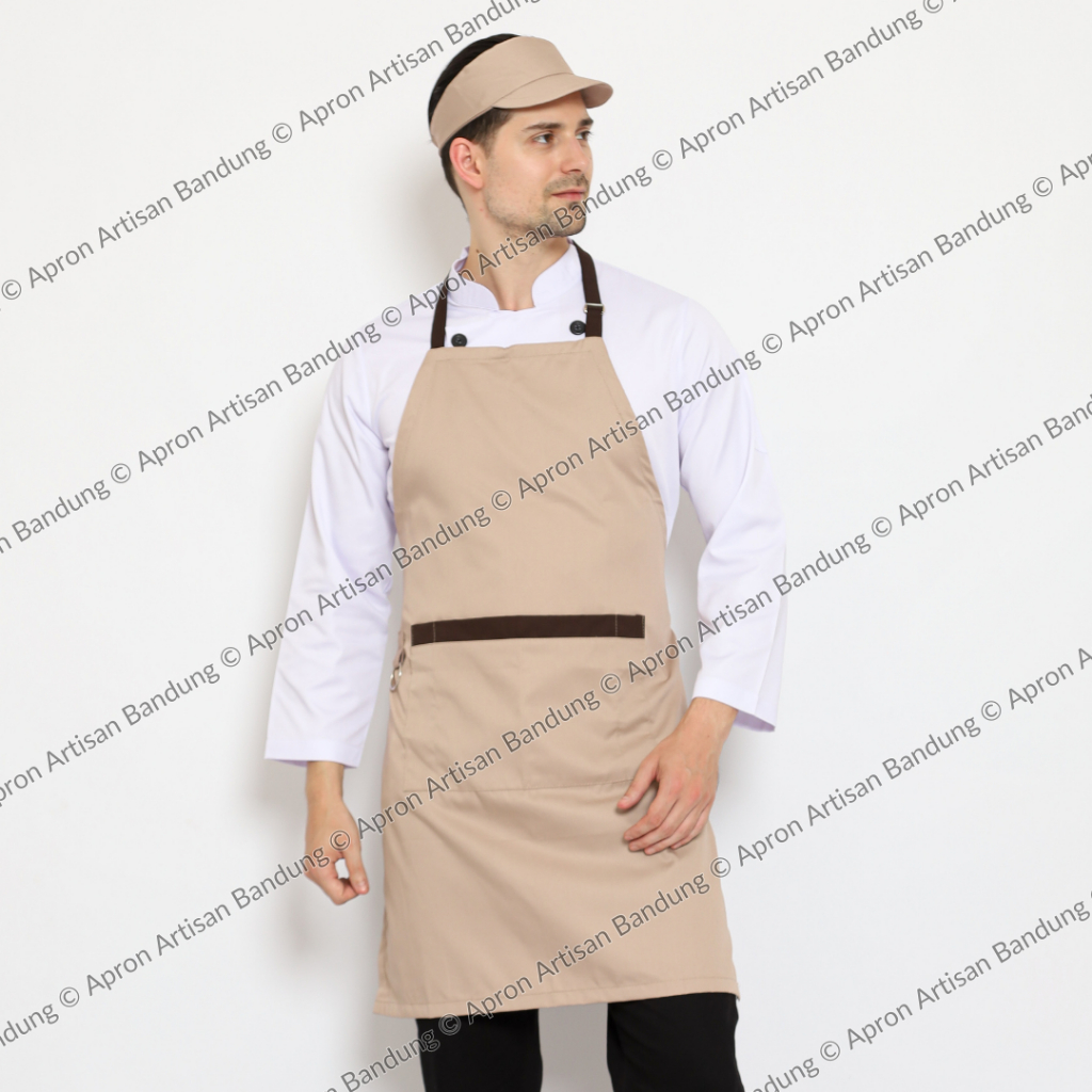 Jual Topi Koki Topi Chef Model Caddy untuk Barista Barberman Waiters ...