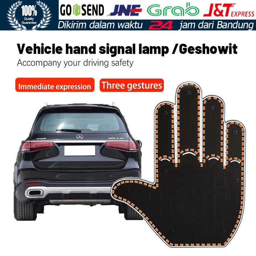 Jual LED Illuminated Car Finger Light / Finger light LED / Rambu Tangan ...