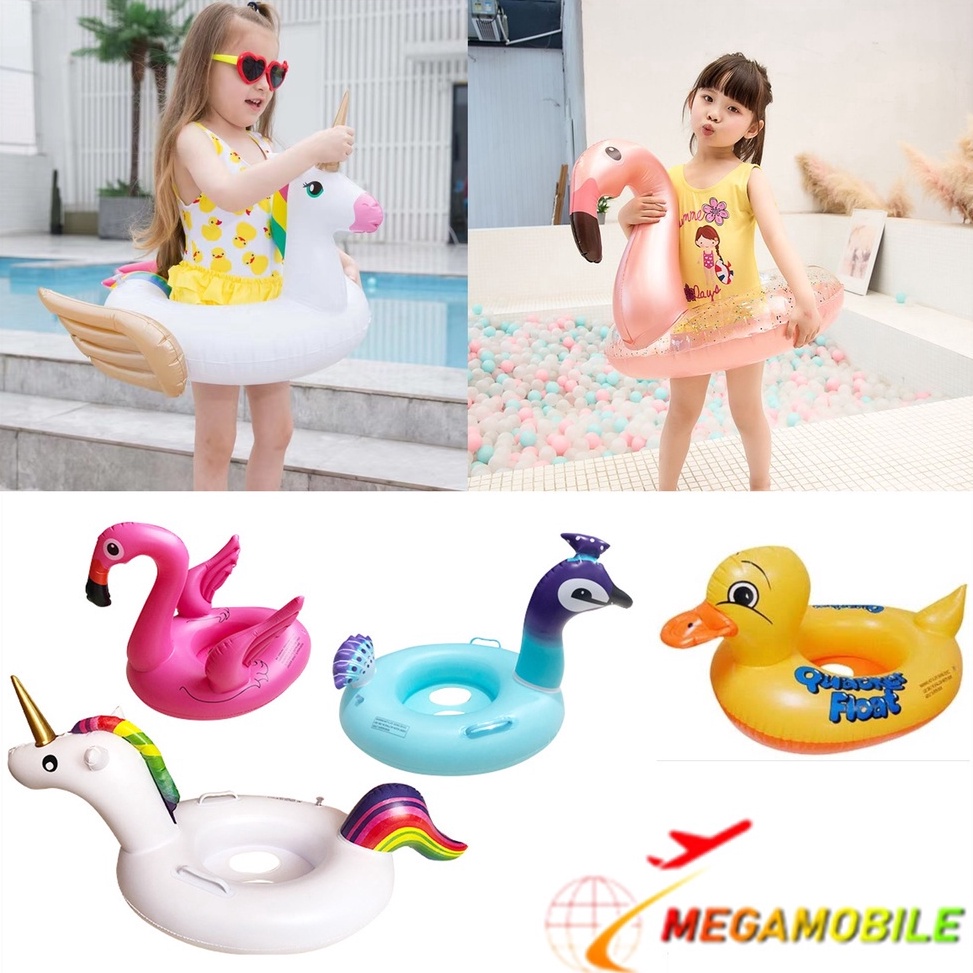 Jual qE MM Ban Renang Anak Karakter Quacker Float Children pool ...