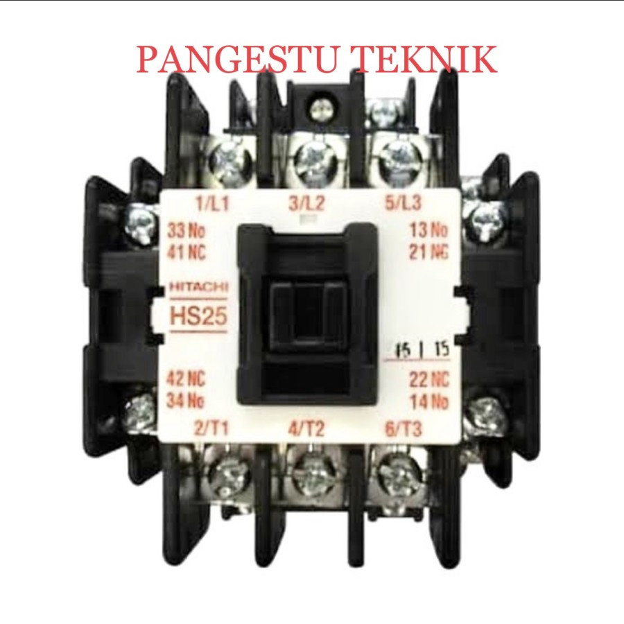 Jual Contactor Hitachi HS25 220V | Contactor Hitachi HS-25 220V ...