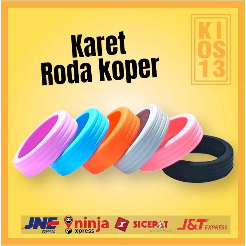 Jual Karet Pelindung Roda Koper luggage Wheel Protector | Shopee Indonesia