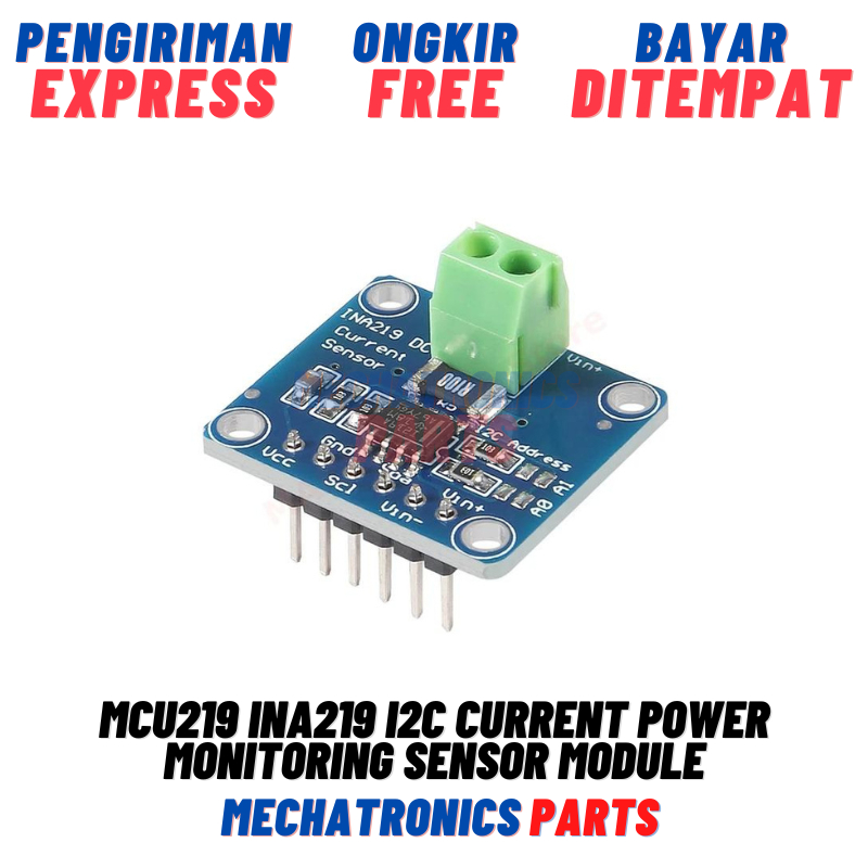 Jual MCU219 INA219 I2C Current Power Monitoring Sensor Module Zero ...