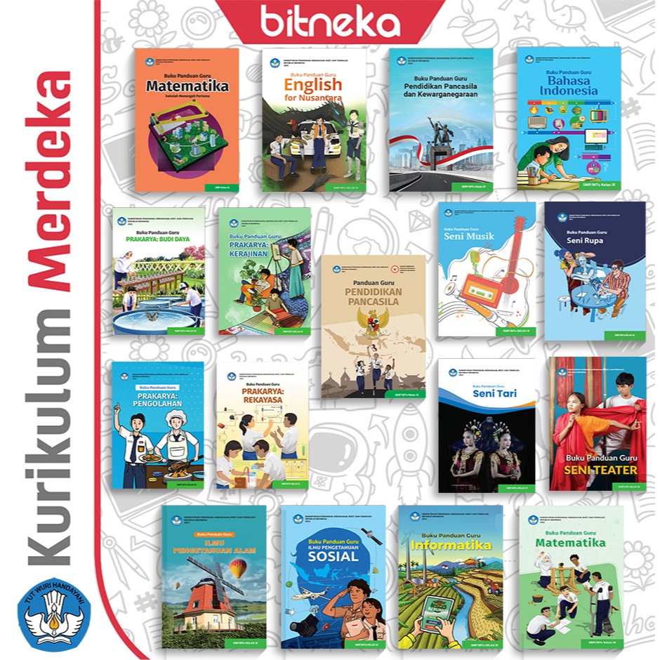 Jual Buku Panduan Guru SMP/MTs Kelas 9 Kurikulum Merdeka Kurmer - KEMDIKBUD | Shopee Indonesia
