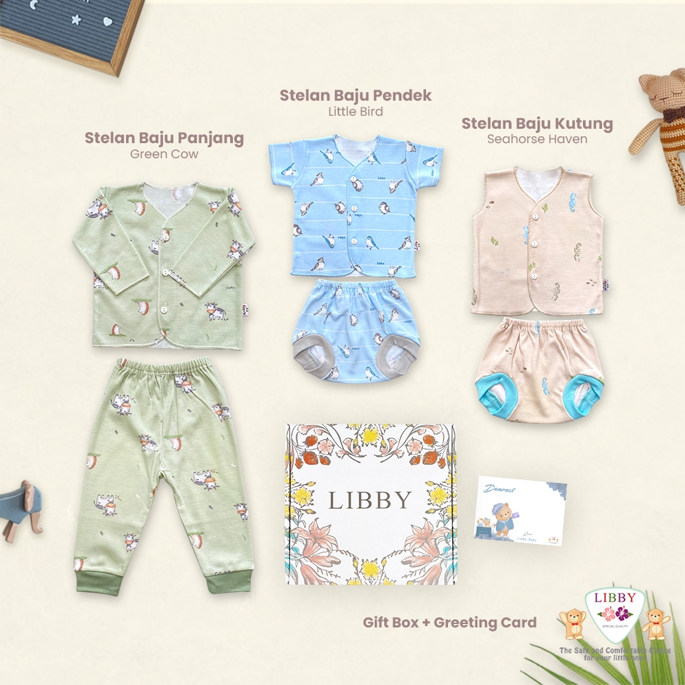 Jual LIBBY Baby Gift Set-Paket Lahiran Bayi-Paket Newborn-Paket Hemat ...