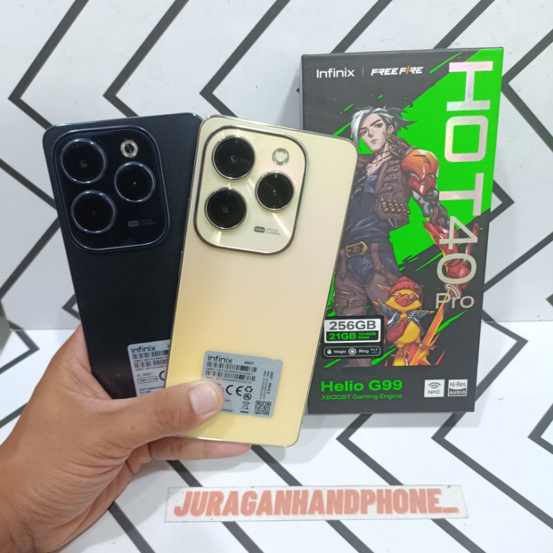 Jual INFINIX HOT 40 PRO 12/256GB 8/256GB HP SECOND SEKEN BEKAS FULLSET ...