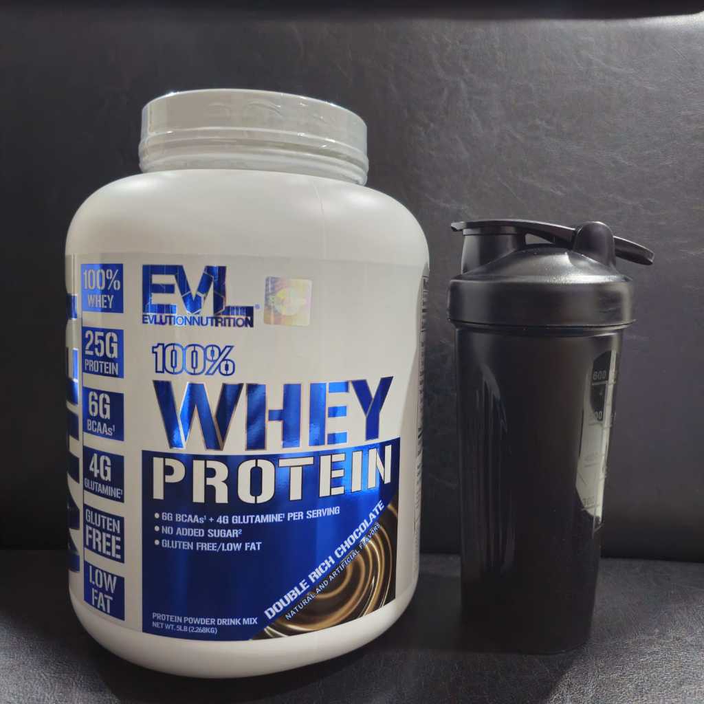 Jual EVL 100% Whey protein 5lbs 5lb Evlution Nutrion | Shopee Indonesia