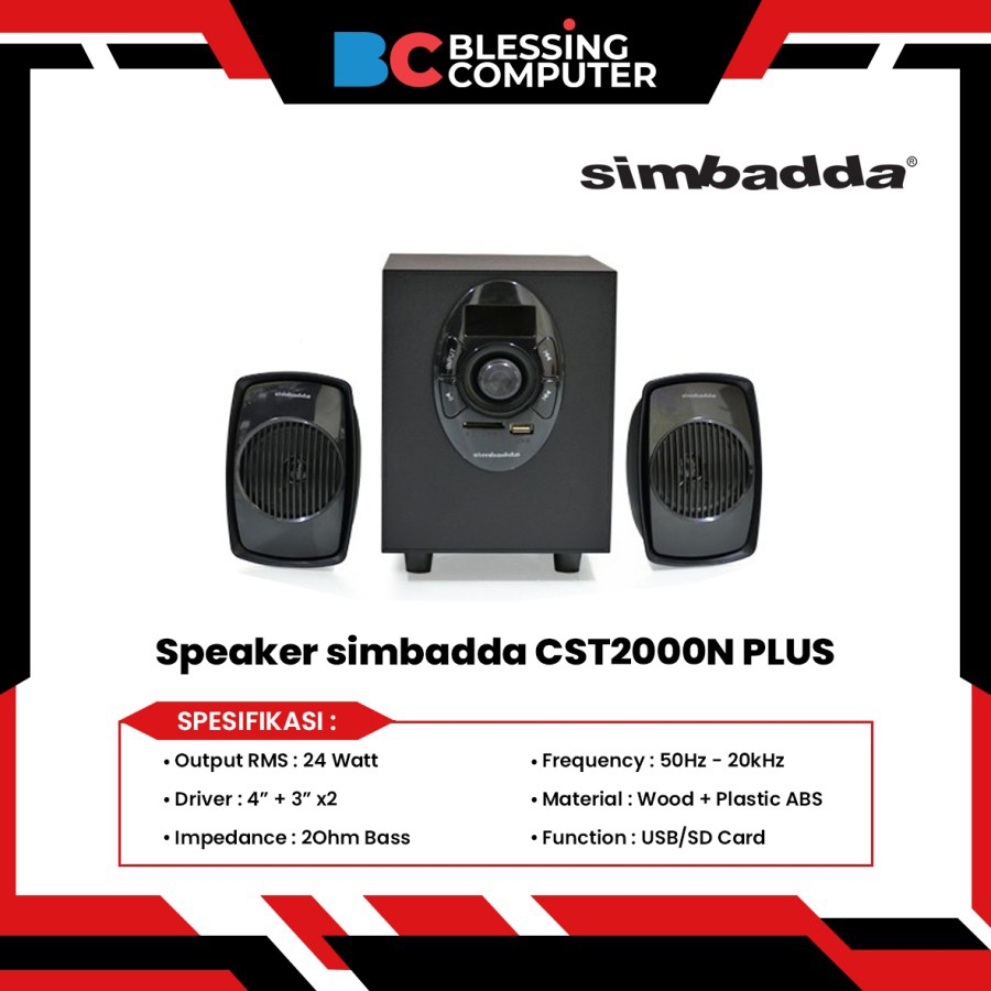 Jual Speaker simbadda CST2000N PLUS | Shopee Indonesia