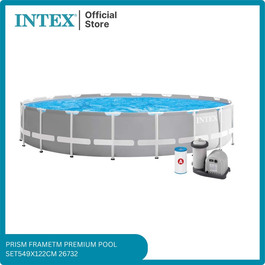 Jual INTEX Kolam Renang Prism Frametm Premium Pool Set 26732 | Shopee ...