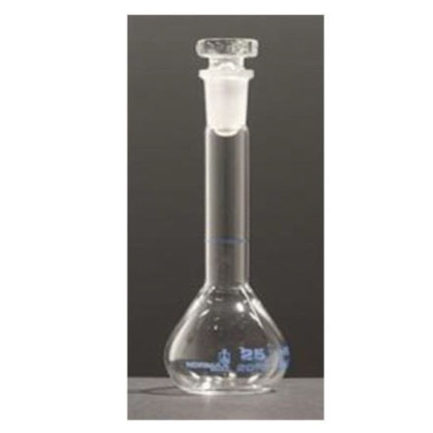 Jual VOLUMETRIC FLASK 250mL Class A with Glass Stopper Clear Glass NORMAX | Shopee Indonesia