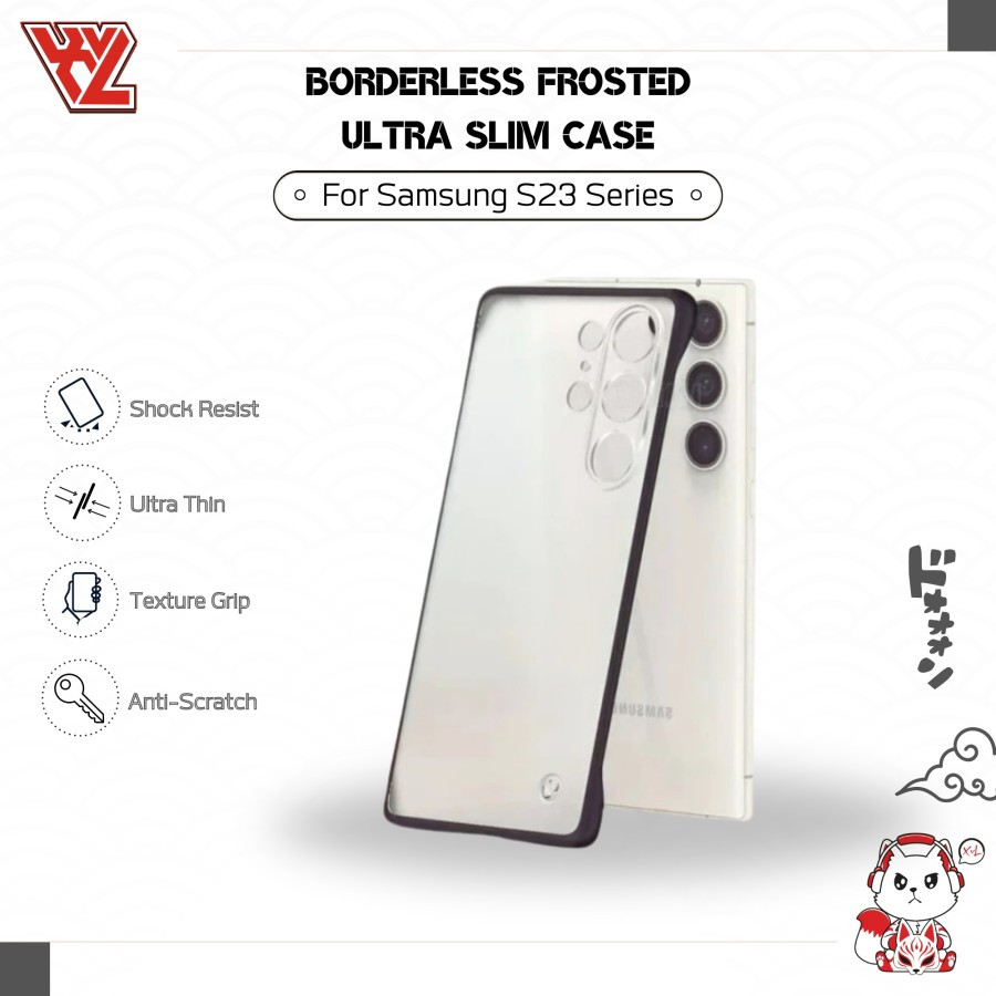Jual XvL Samsung S23 / S23 PLUS / S23 ULTRA - Borderless Frosted Slim ...