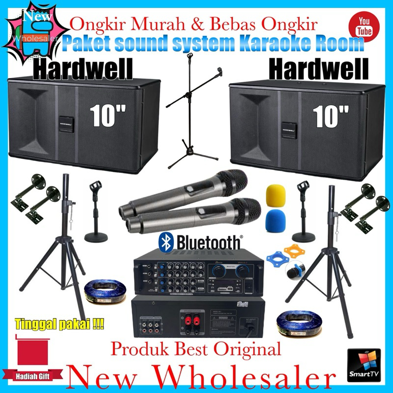 Jual Paket Sound System Hardwell Famous 10 inch Original Karaoke Room ...