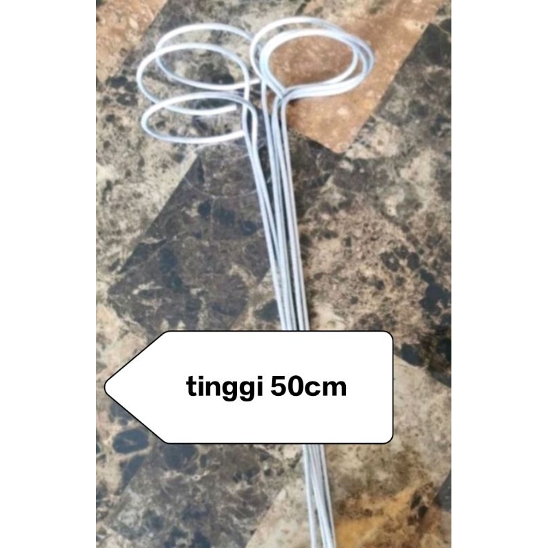 Jual kawat penyangga tanaman tinggi 50 cm | Shopee Indonesia