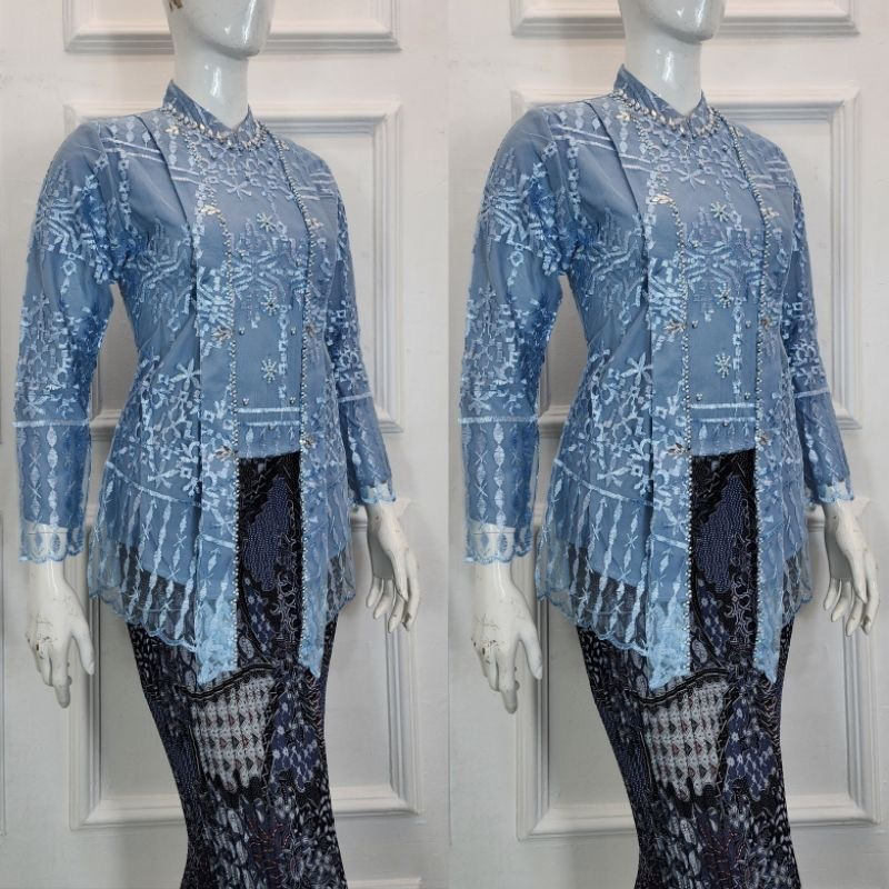 Jual Kebaya Kutu Baru Krah Sanghai Kebaya Tille Kebaya Wisuda Kebaya Modern Kebaya Payet ...