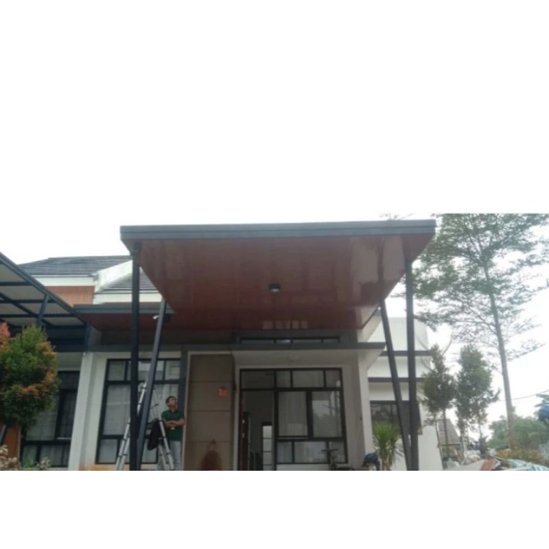 Jual kanopi plafon pvc + risplang all in | Shopee Indonesia
