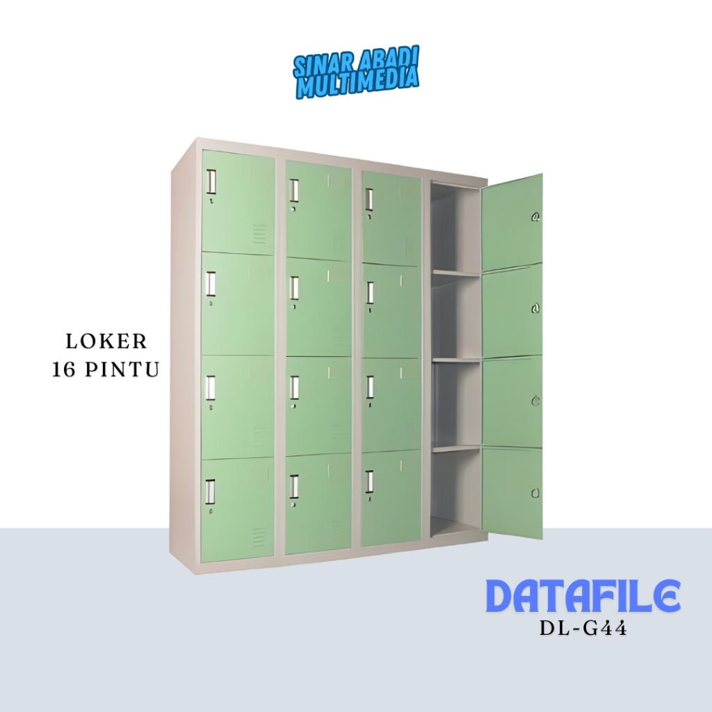 Jual DATAFILE Lemari Loker Besi 16 Pintu | Shopee Indonesia