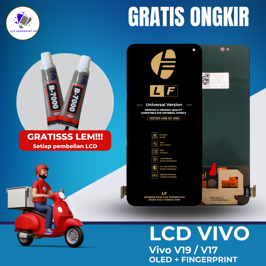 Jual LCD Vivo V19 / Vivo V17 Fullset Touchscreen (Garansi LEM) | Shopee ...