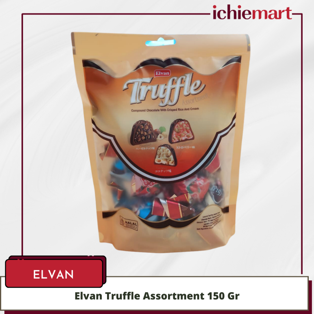 Jual Coklat Elvan Truffle Assortment 150 Gr | Shopee Indonesia