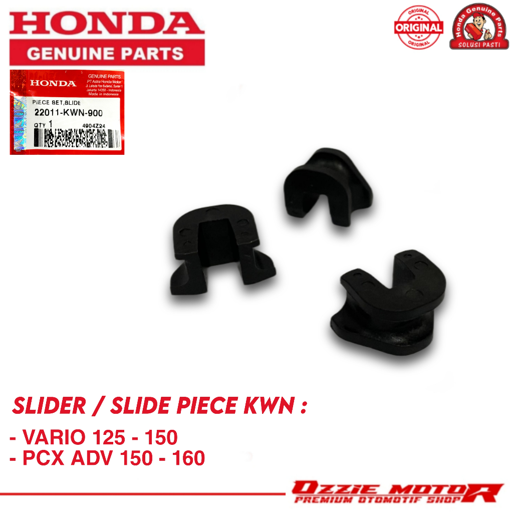 Jual SLIDE PIECE/SLIDER DR PULLEY SP-2015 AK HONDA VARIO 125-150 PCX ...